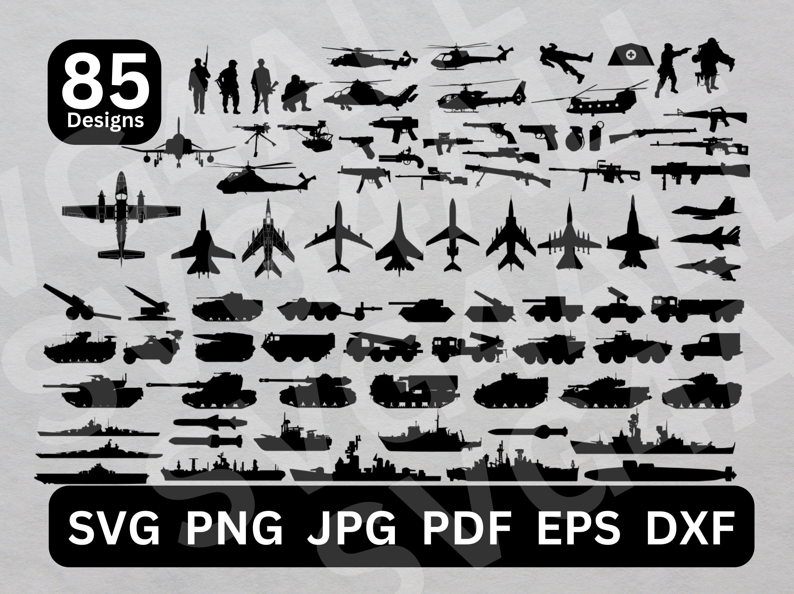 Military SVG, Military PNG Files, Military Bundle SVG, Military Cut ...