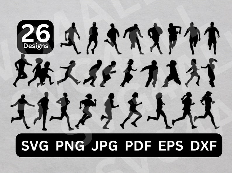 Runner SVG Running SVG Runner Silhouette Runner Cut File - Etsy