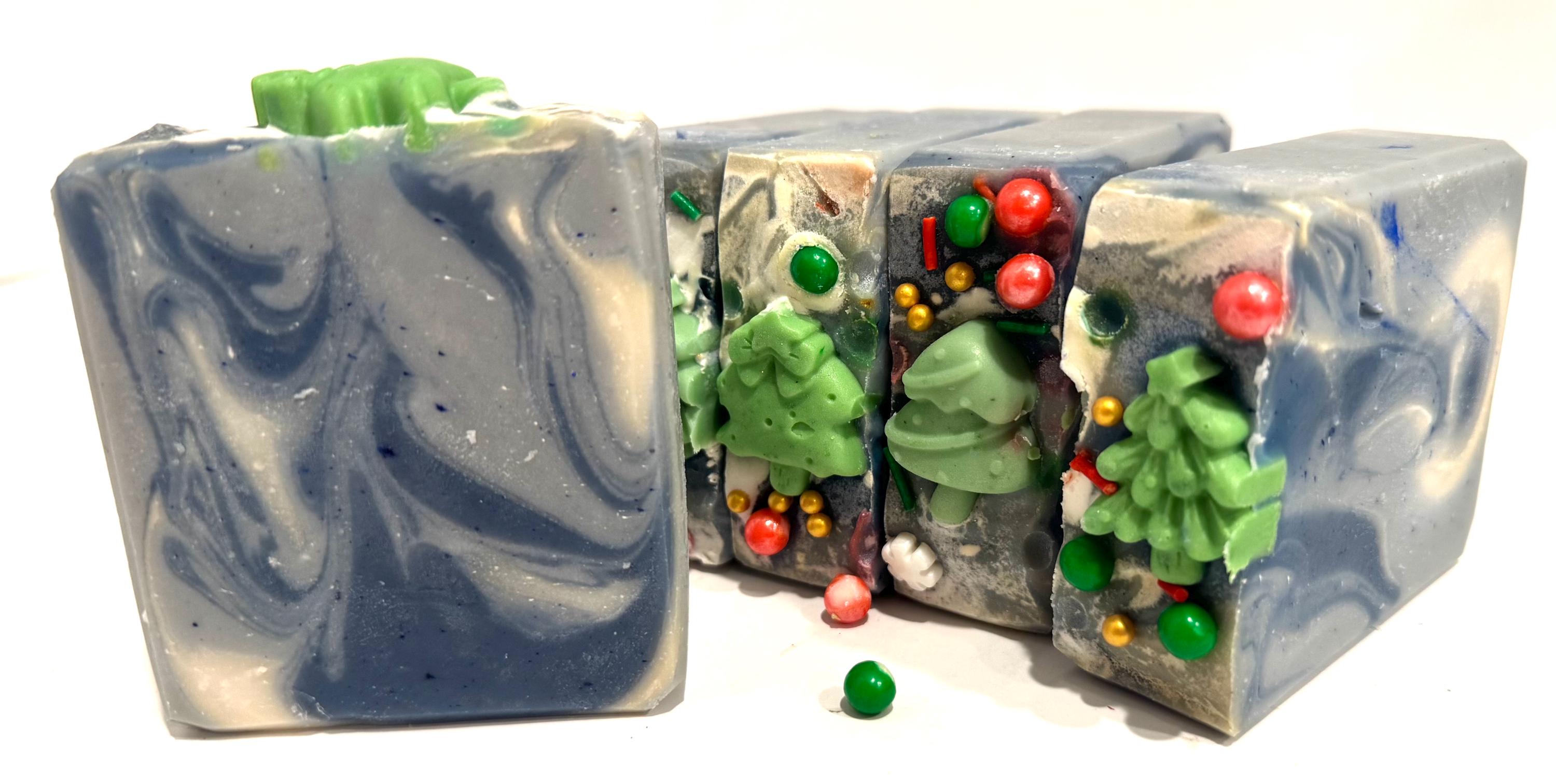 Christmas Artisan Soap: Natural Shea Butter, Old Fashioned Cold Process ...