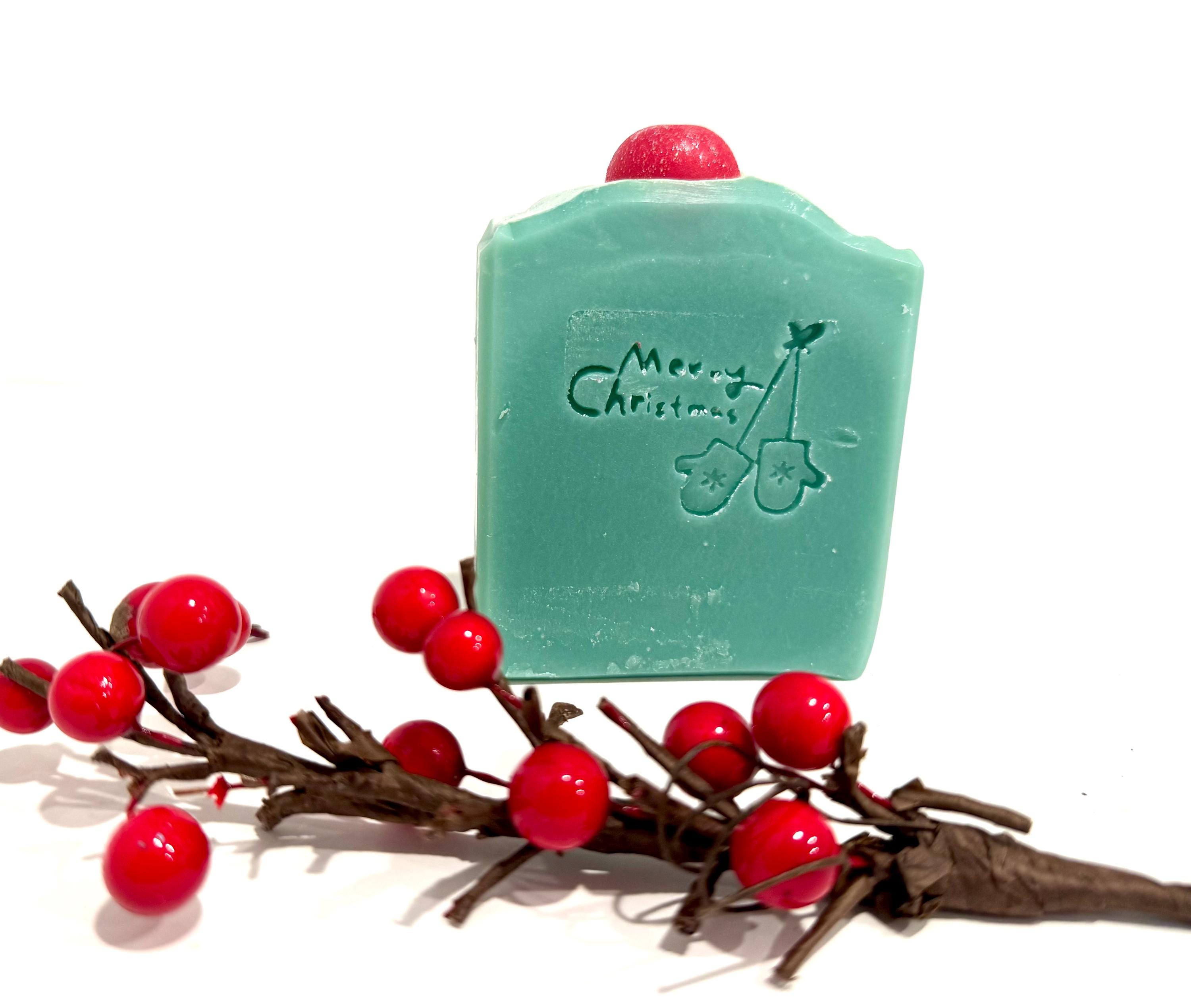 Christmas Artisan Soap: Natural Shea Butter, Old Fashioned Cold Process ...