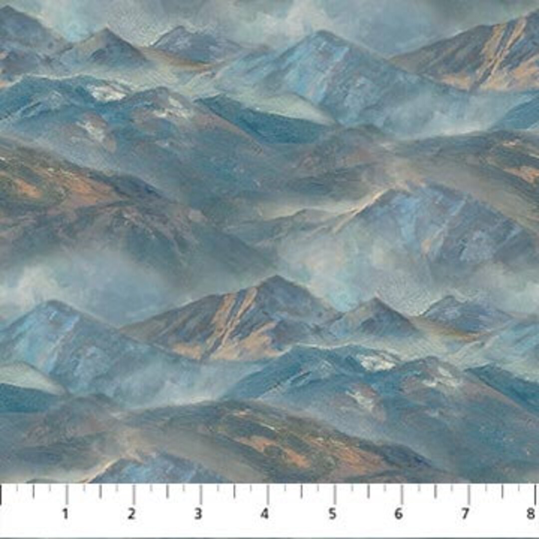 Northcott Fabrics Home on the Range Sky DP25554-48 - Etsy