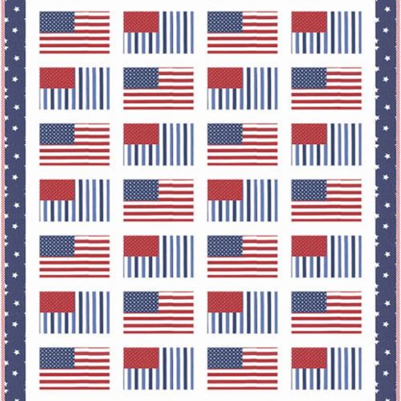 America 250th Quilt Pattern - Etsy