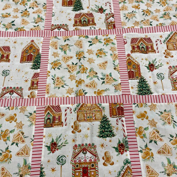Gingerbread Quilt - Etsy