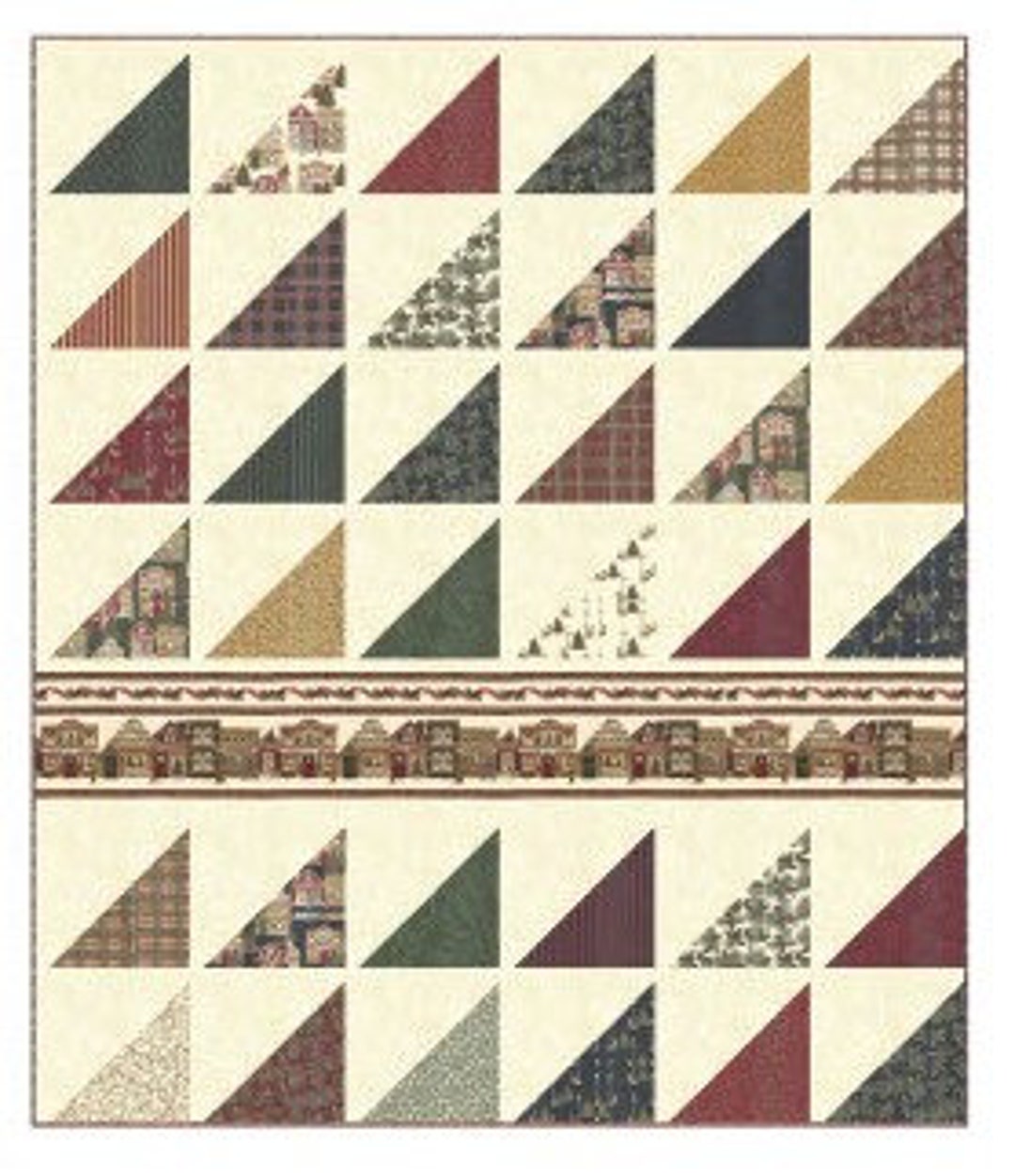 Moda Shoppes on Main Slice of Cake Quilt Kit - Etsy