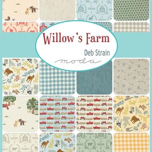Moda Willow Farm Charm Quilt Kit - Etsy