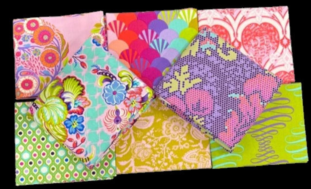 Tula Pink Parisville Deja Vu Fat Quarter Bundle by Free Spirit - Etsy