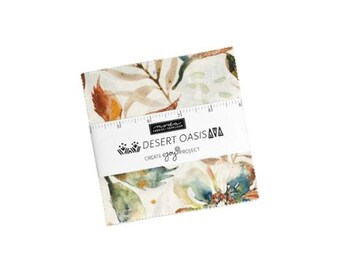 NEW Desert Oasis Charm Pack. by Create Joy Project for Moda, 5x5 ...