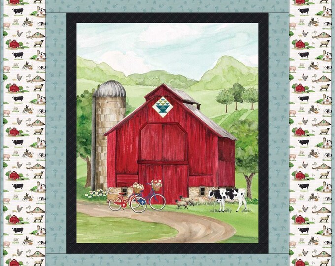 Riley Blake Designs Spring Barn Quilt Kit - Etsy