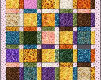 Moda Evermore Nine Patch Quilt Kit - Etsy