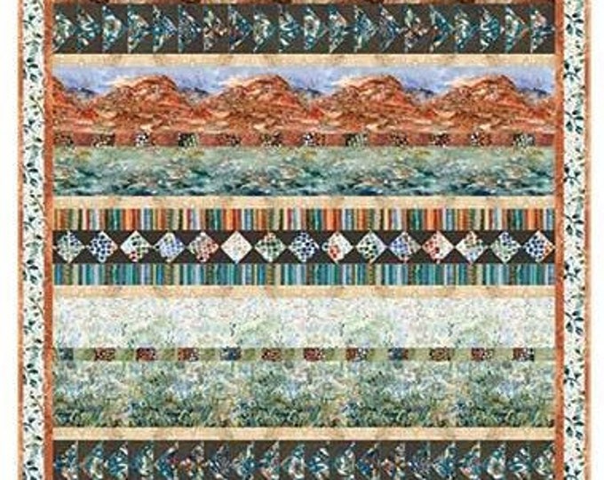 Water's Edge Desert Oasis Quilt Kit - Etsy
