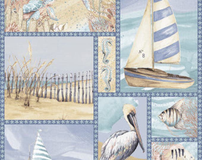 Blank Ocean Oasis Coastal Panel 3045P-75 - Etsy