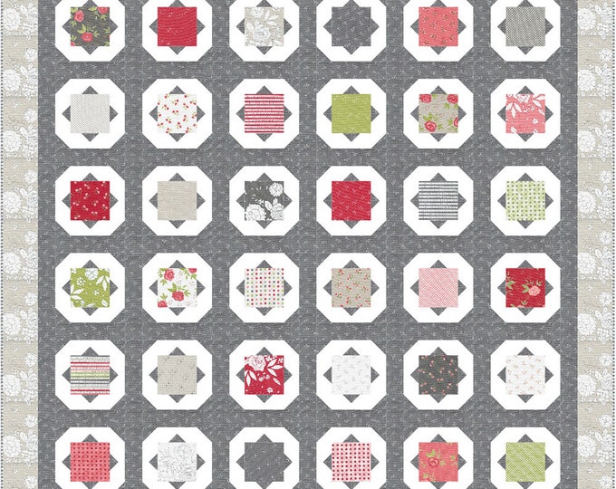 Beautifully Charming 70x70 Quilt Kit by Corey Yoder With Moda Fabrics ...