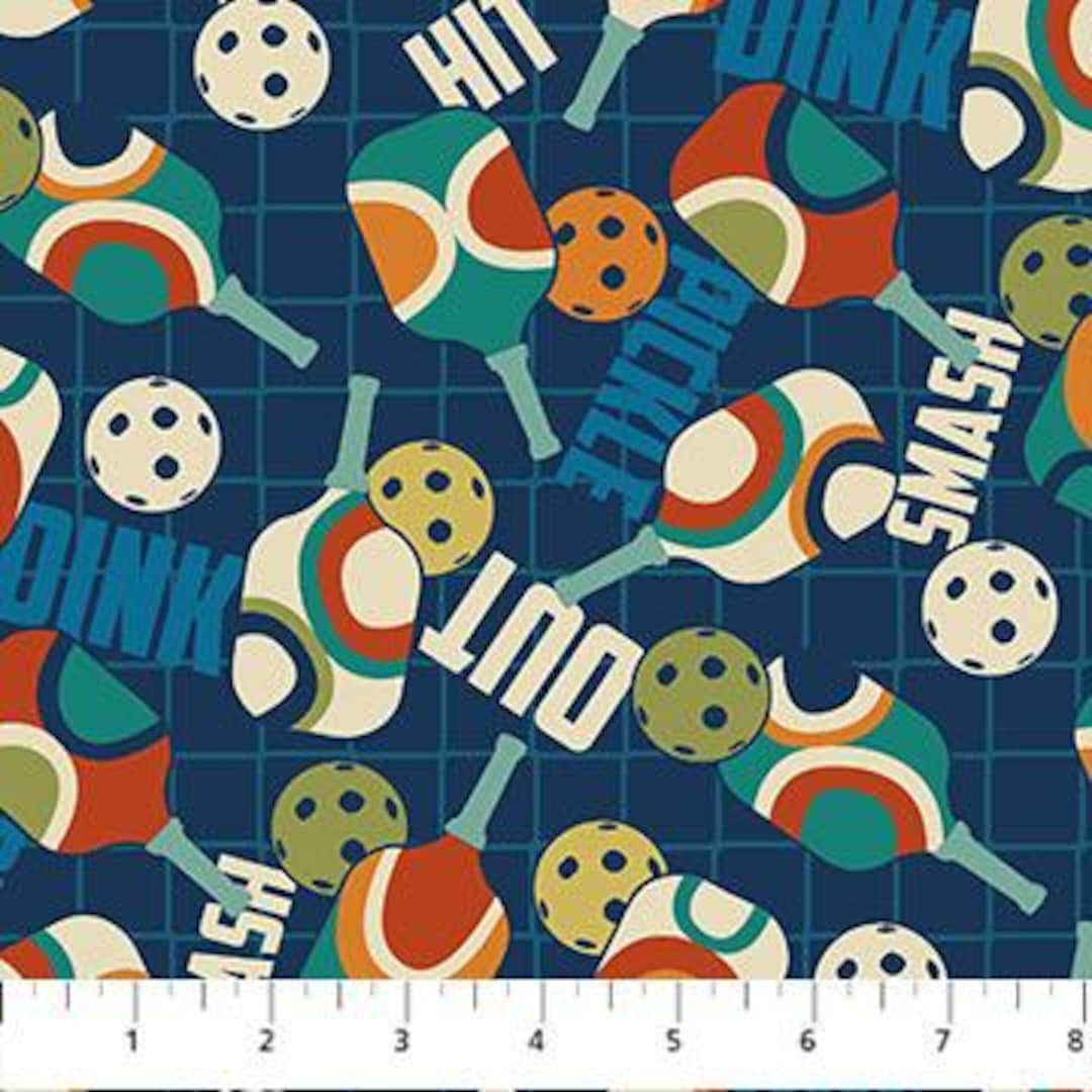 Northcott Fabrics 27531-48 Pickleball Schläger - Etsy.de