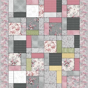 Clothworks Audrey Nine Patch Quilt Kit - Etsy