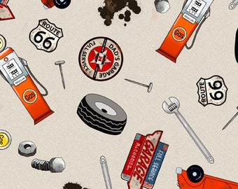 Mechanic Tools Fabric - Etsy