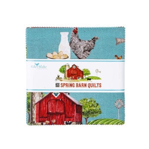Riley Blake Designs Spring Barn Quilts 5" Stacker - Etsy