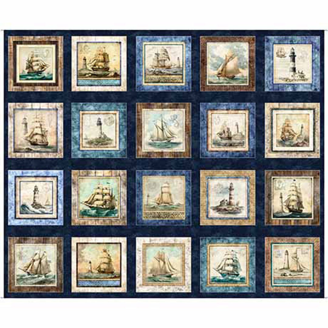 QT Fabrics Siren's Call Patches 29991 N - Etsy
