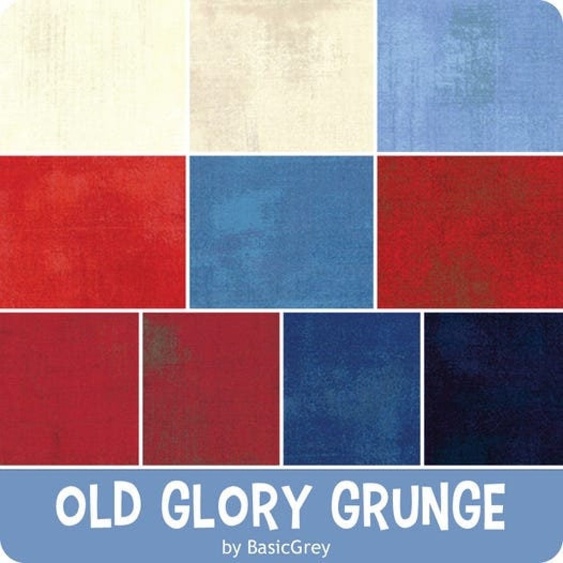 Moda Old Glory Grunge Junior Jelly Roll - Etsy