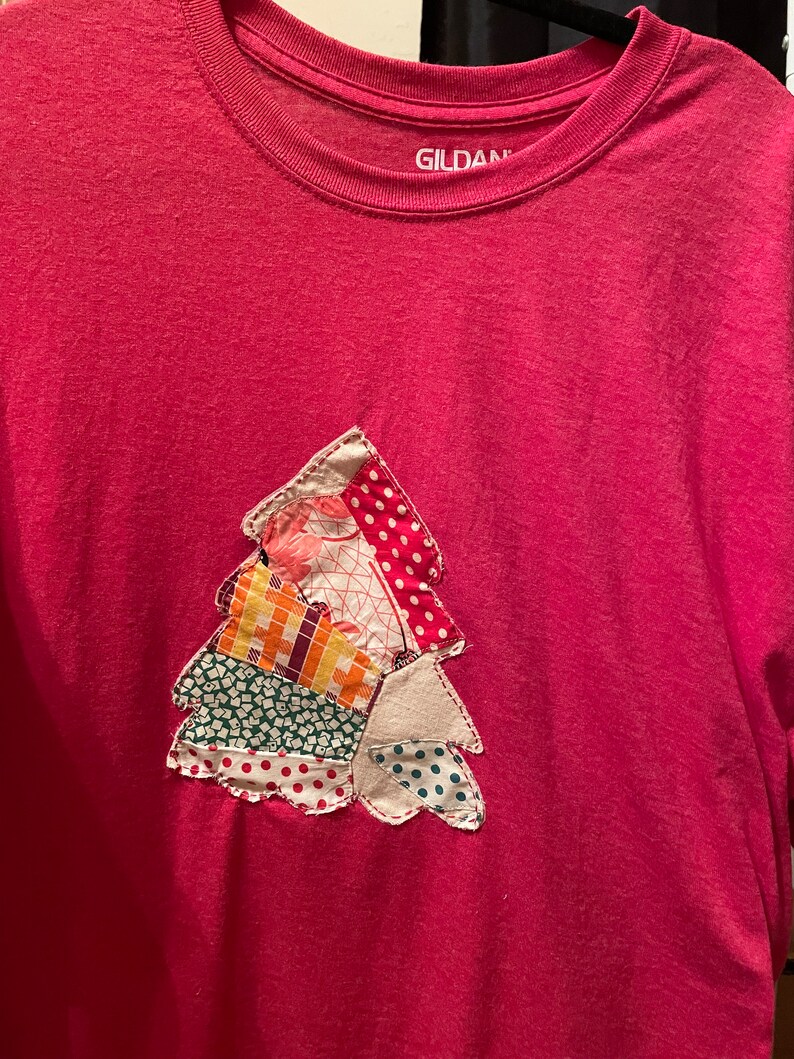 Quilted Christmas Tree Shirt Size XL - Etsy