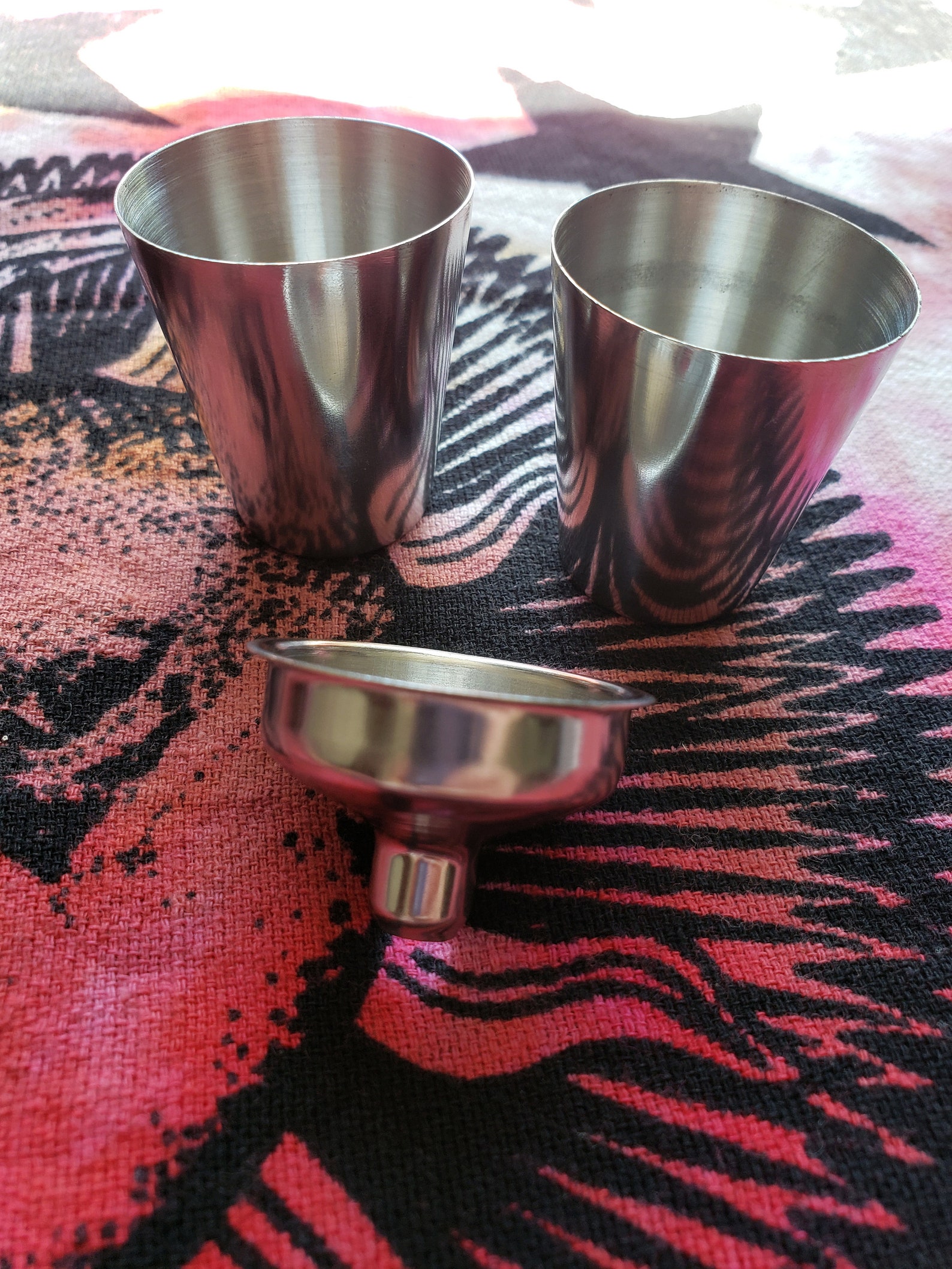 Black Celtic Knot Flask Set 8oz Stainless Steel Irish Flask - Etsy