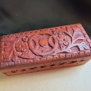 Triple Moon Wood Celtic Box Set Irish Wooden Box Welsh | Etsy