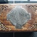 Metal Cross Wood Celtic Box, Irish Wooden Box, Renaissance Welsh ...