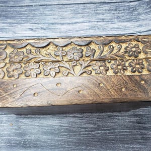 Celestial Floral Wood Celtic Box Set, Irish Wooden Box, Welsh Keepsake ...