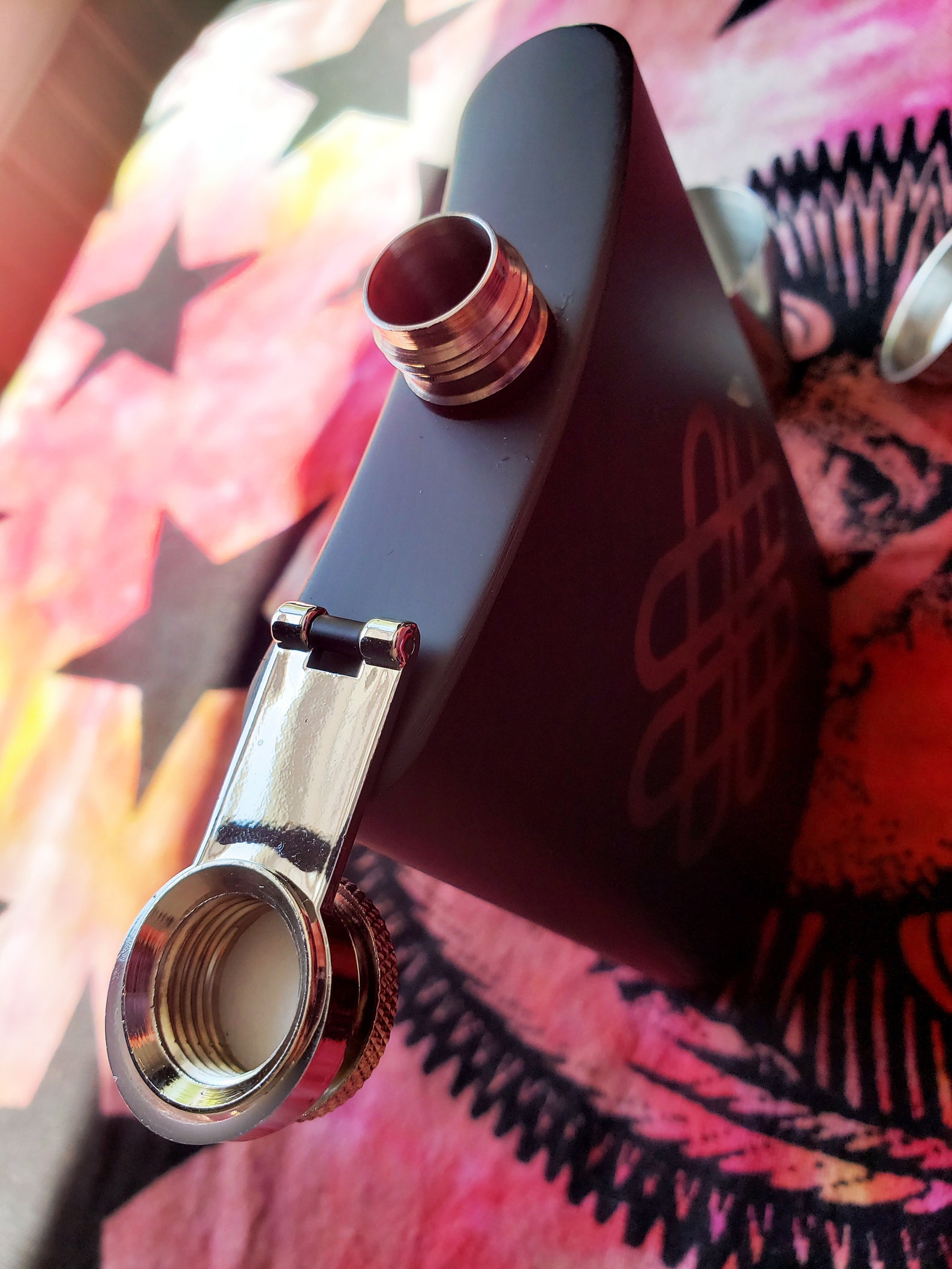 Black Celtic Knot Flask Set 8oz Stainless Steel Irish Flask | Etsy