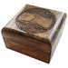 Tree of Life Wood Celtic Box, Irish Wooden Box, Renaissance Welsh ...