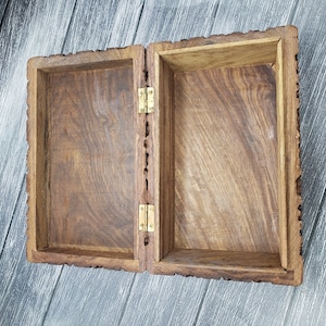 Triple Moon Wood Celtic Box Set, Irish Wooden Box, Welsh Keepsake, Hand ...