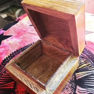 Tree of Life Wood Celtic Box, Irish Wooden Box, Renaissance Welsh ...