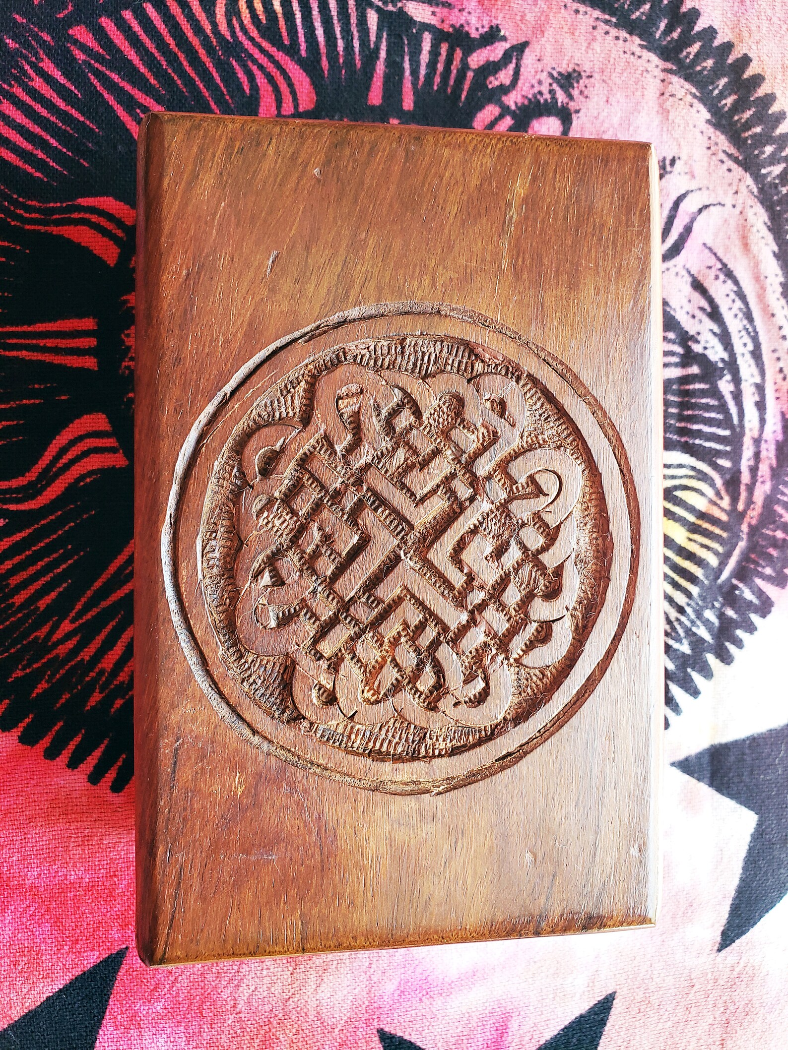 Celtic Knot Keepsake Box Irish Hand Carved Wooden Box - Etsy
