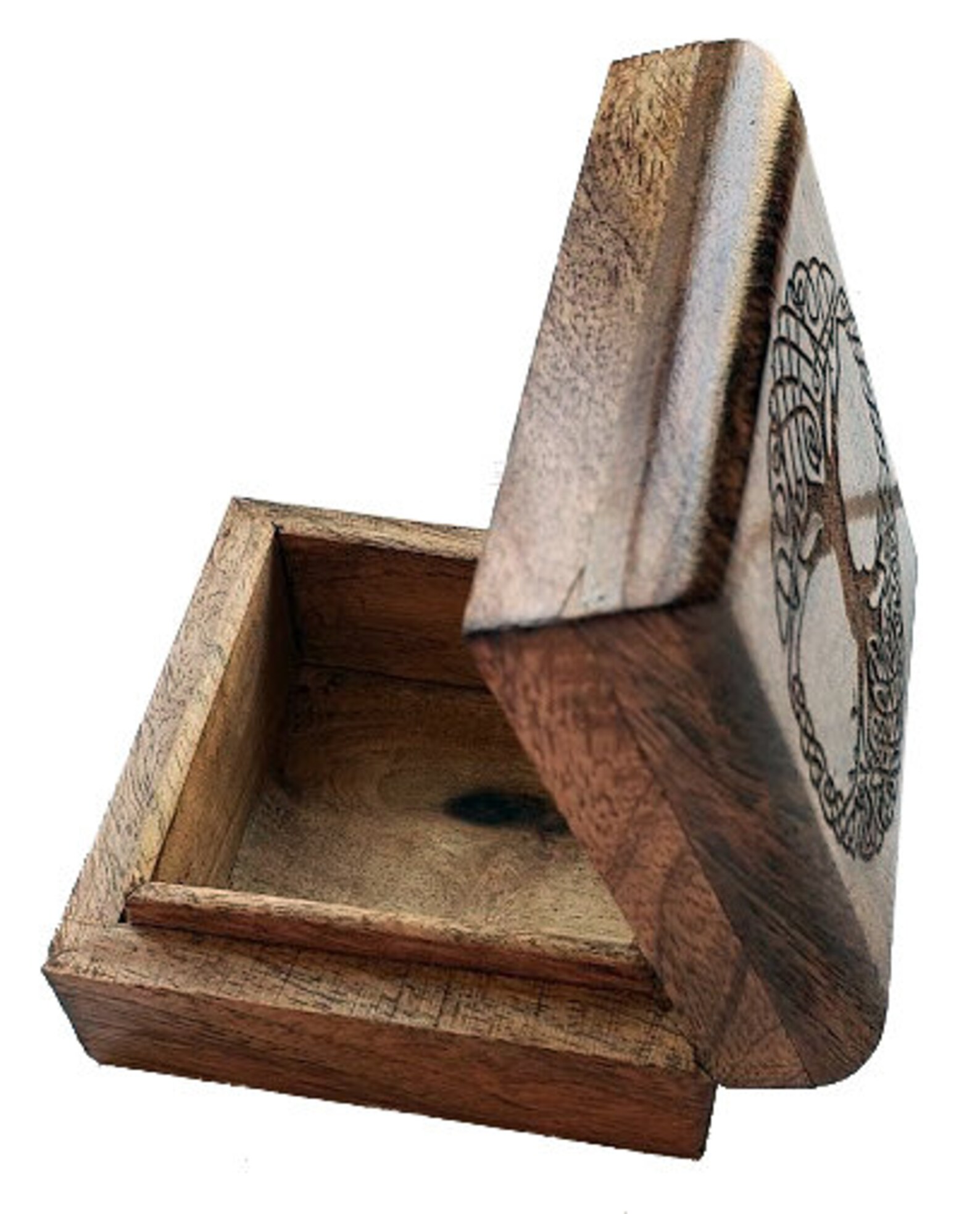 Tree of Life Wood Celtic Box Irish Wooden Box Renaissance - Etsy