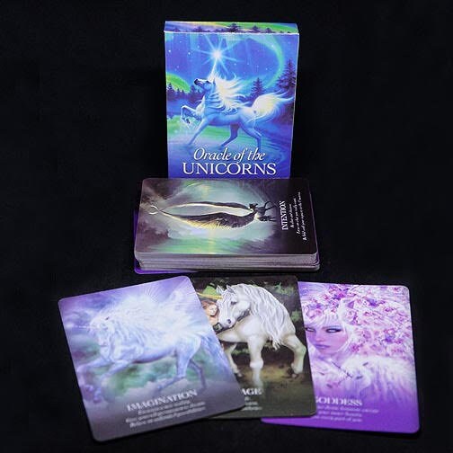 Unicorn Oracle Deck W/ Instructions by Cordelia Francesca Brabbs