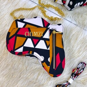 Africa Map Shaped Ankara Backpack With Zippers/ African Kente Print ...