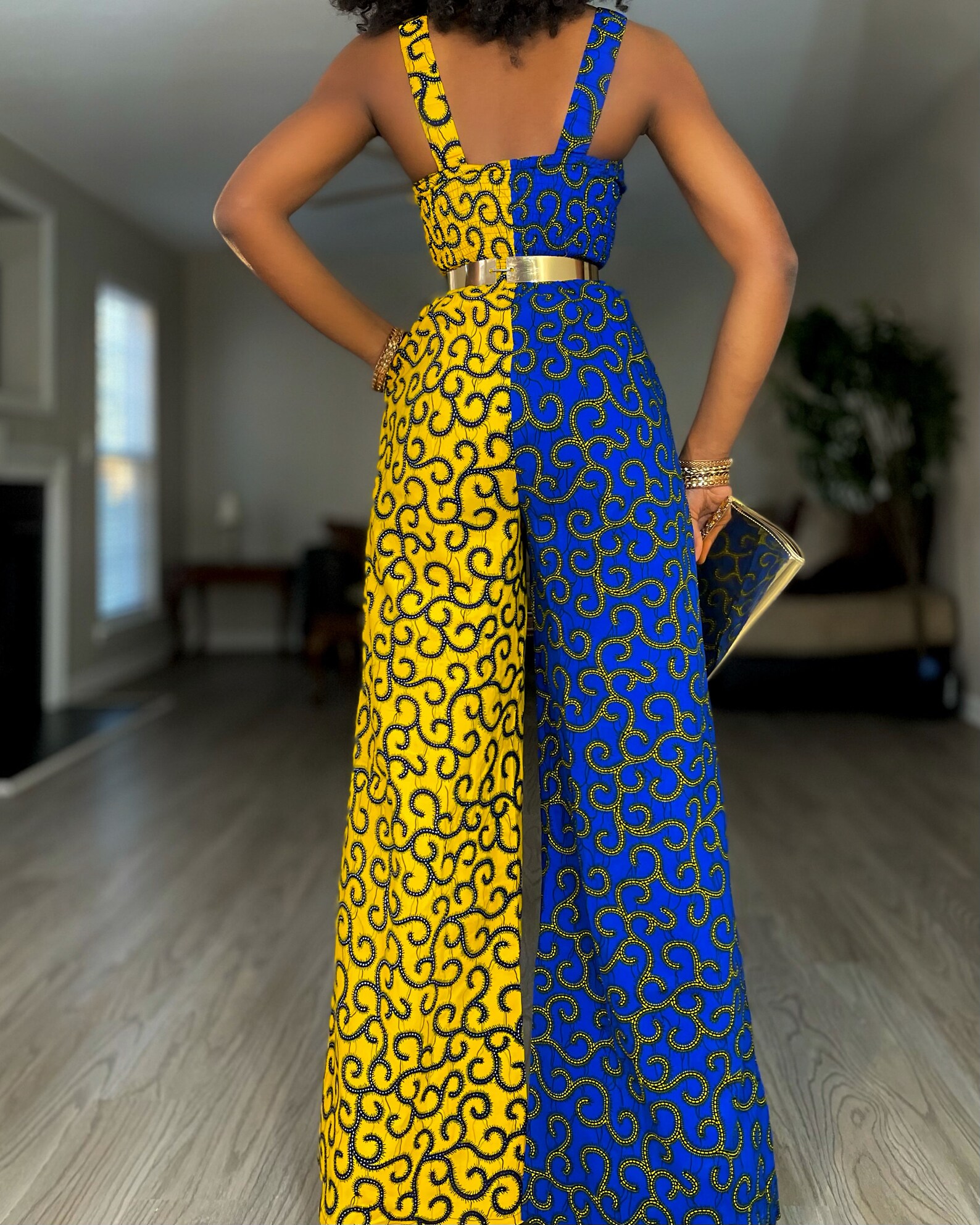 Multipattern Patch African Print Jumpsuit, Ankara Jumpsuit, Jumpsuit ...