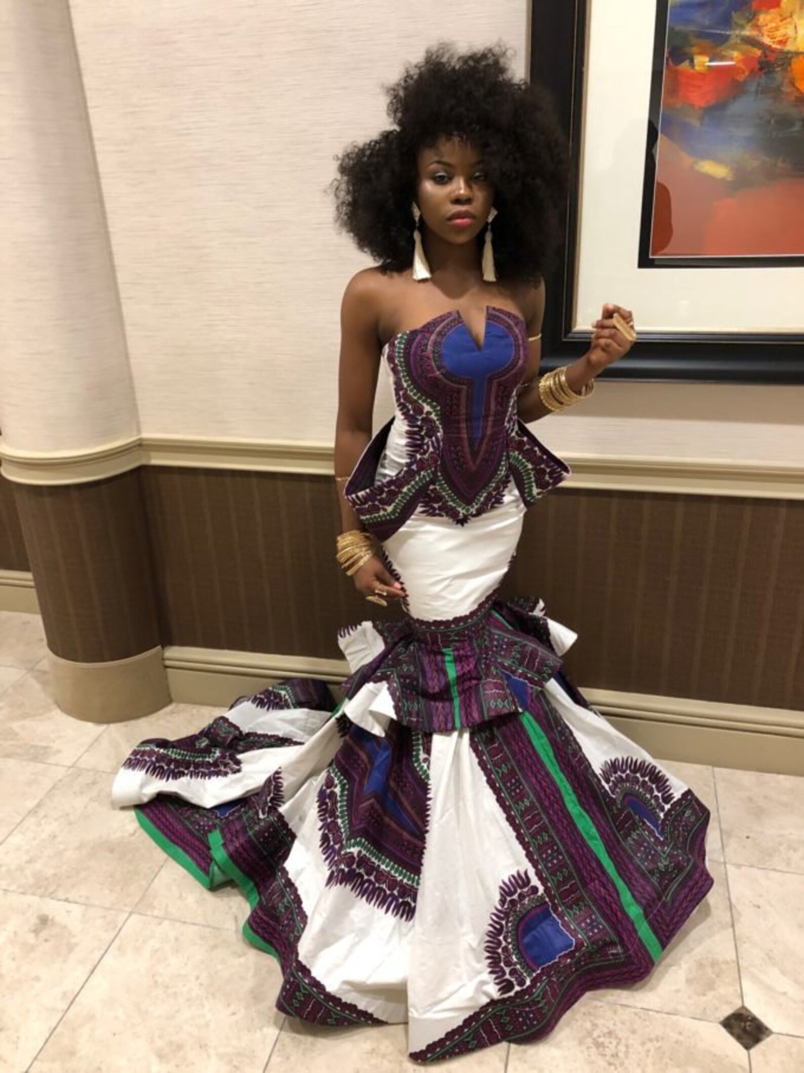 African Print Prom Dress: Women's Ankara Kente Gown - Etsy
