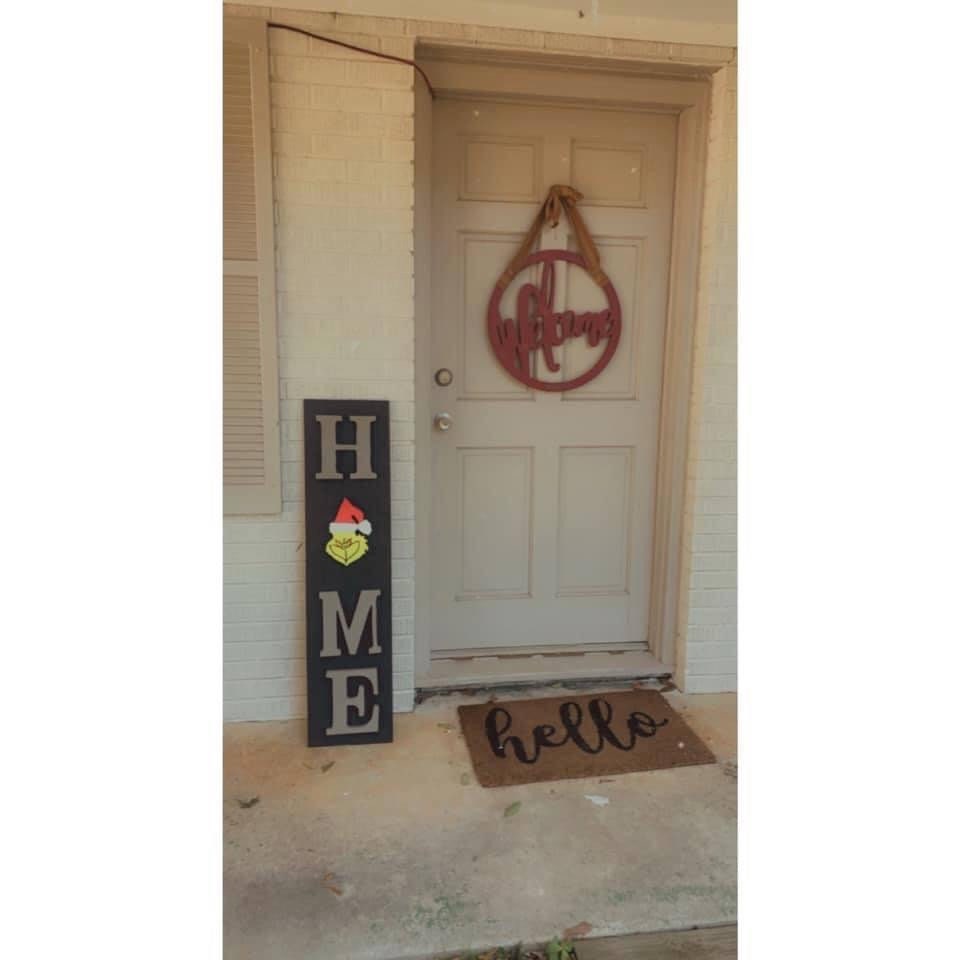 Interchangeable Home Sign Front Porch Sign Apartment Decor - Etsy