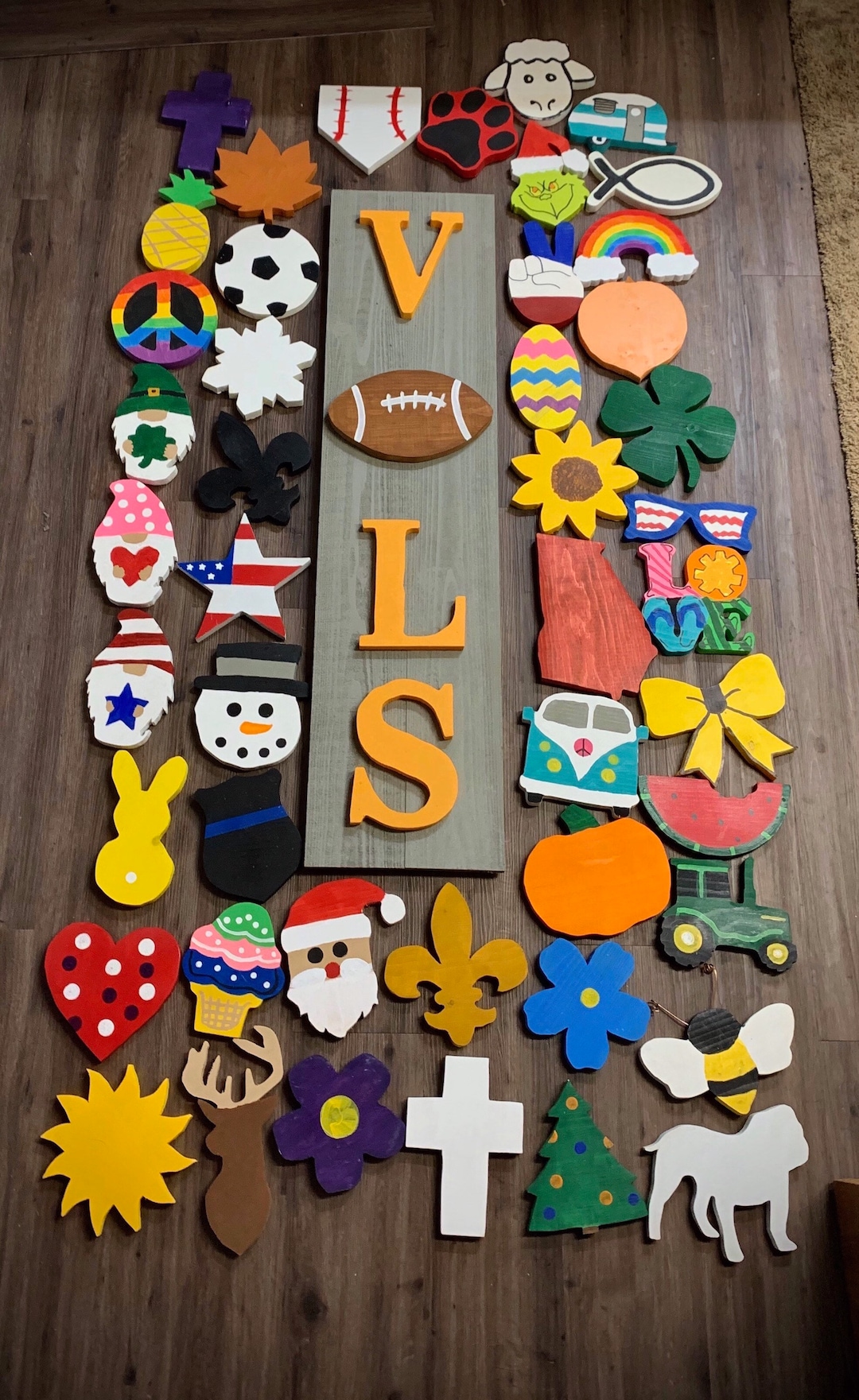 Interchangeable Vols Sign, Tennessee Volunteers, Tennessee Football ...