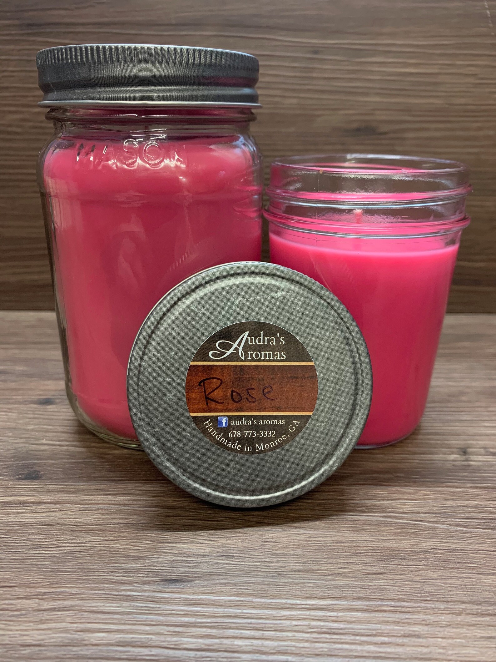 Rose Candle Floral Candle Scented Rose Candle Gift for Her | Etsy