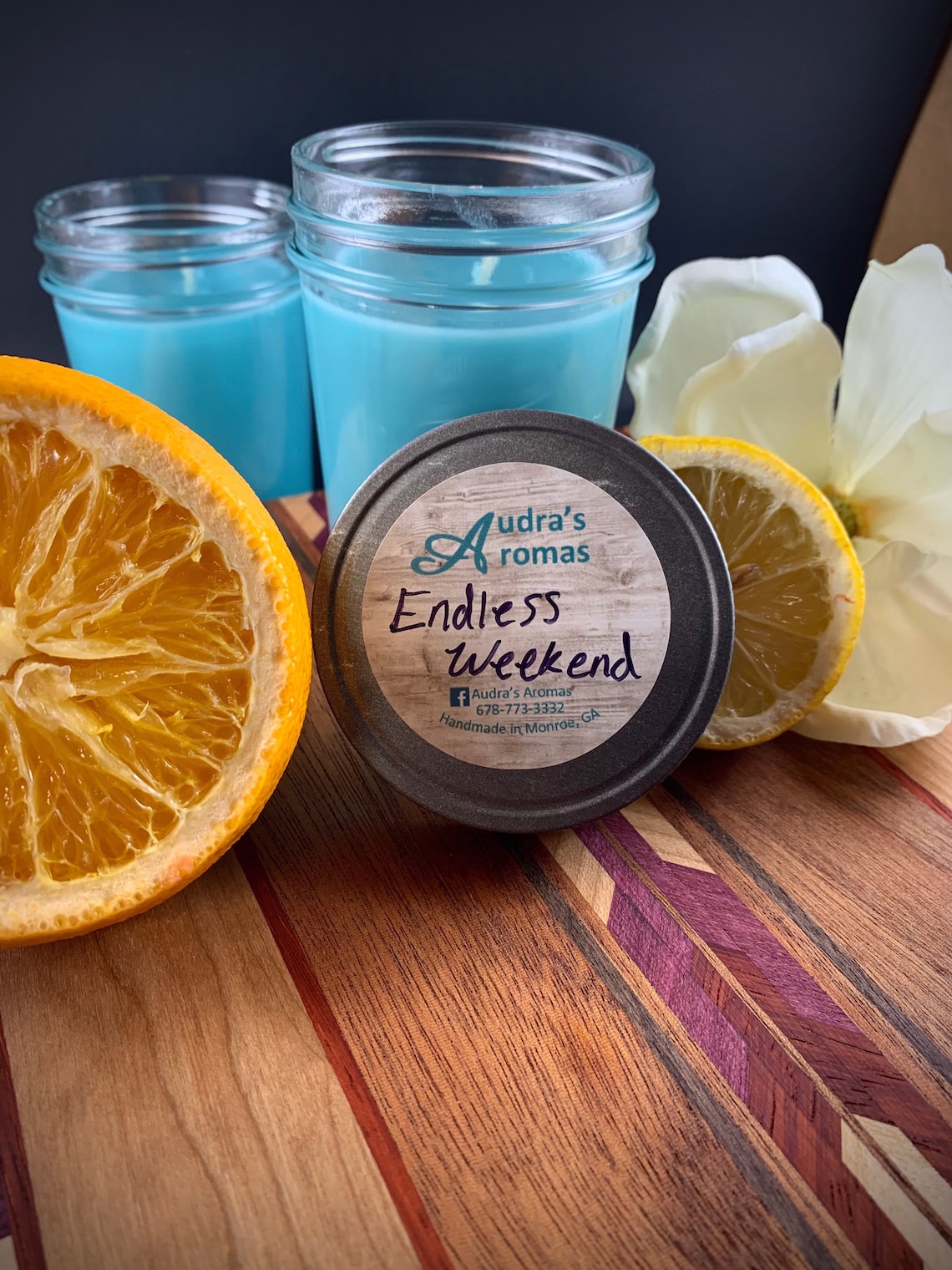 Endless Weekend Candle Citrus Candle Magnolia Candle Coffee - Etsy
