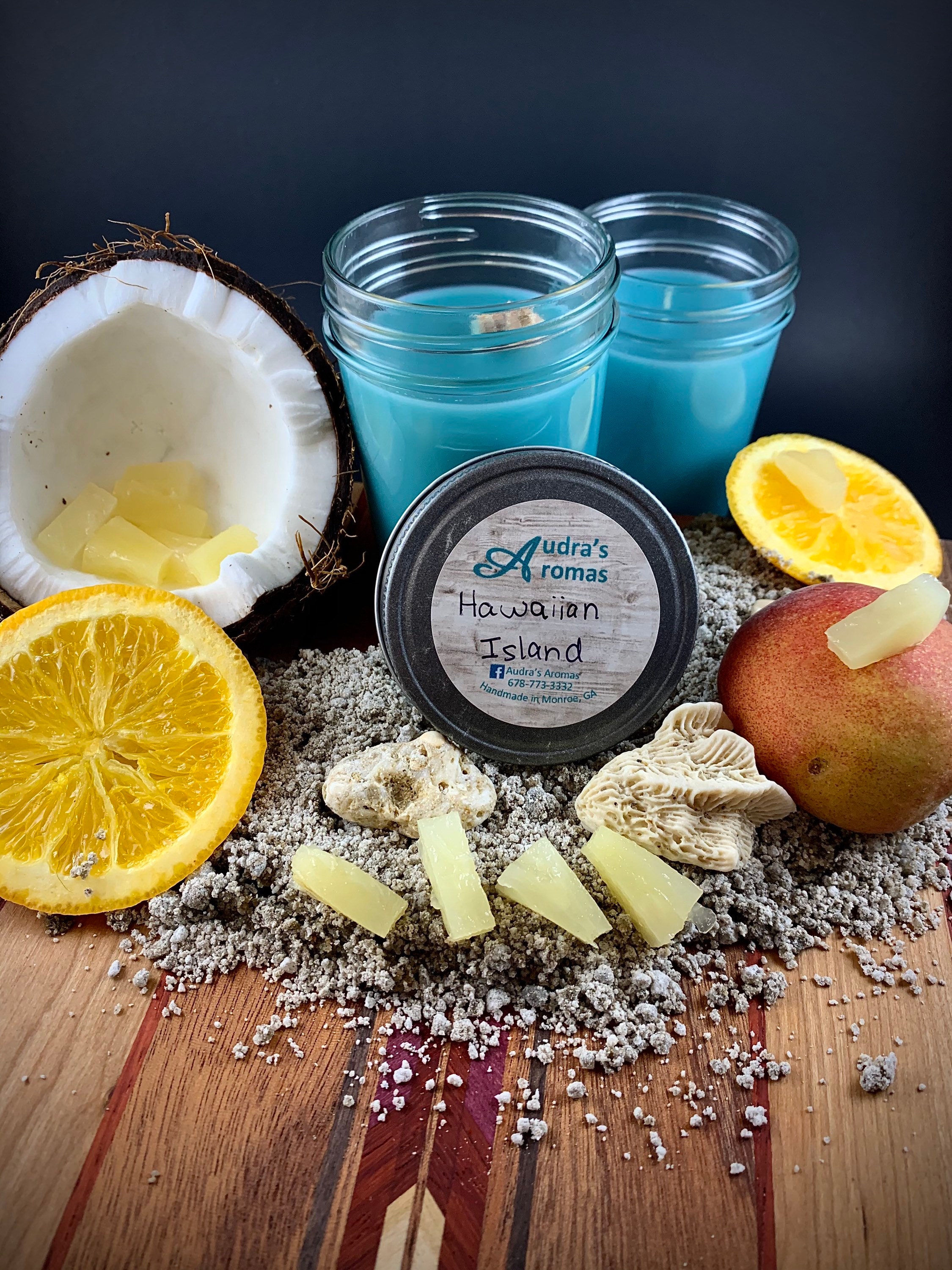 Hawaiian Island Candle/ Beach Candle/ Beach Lover/ Fruity Candle/ Beach ...