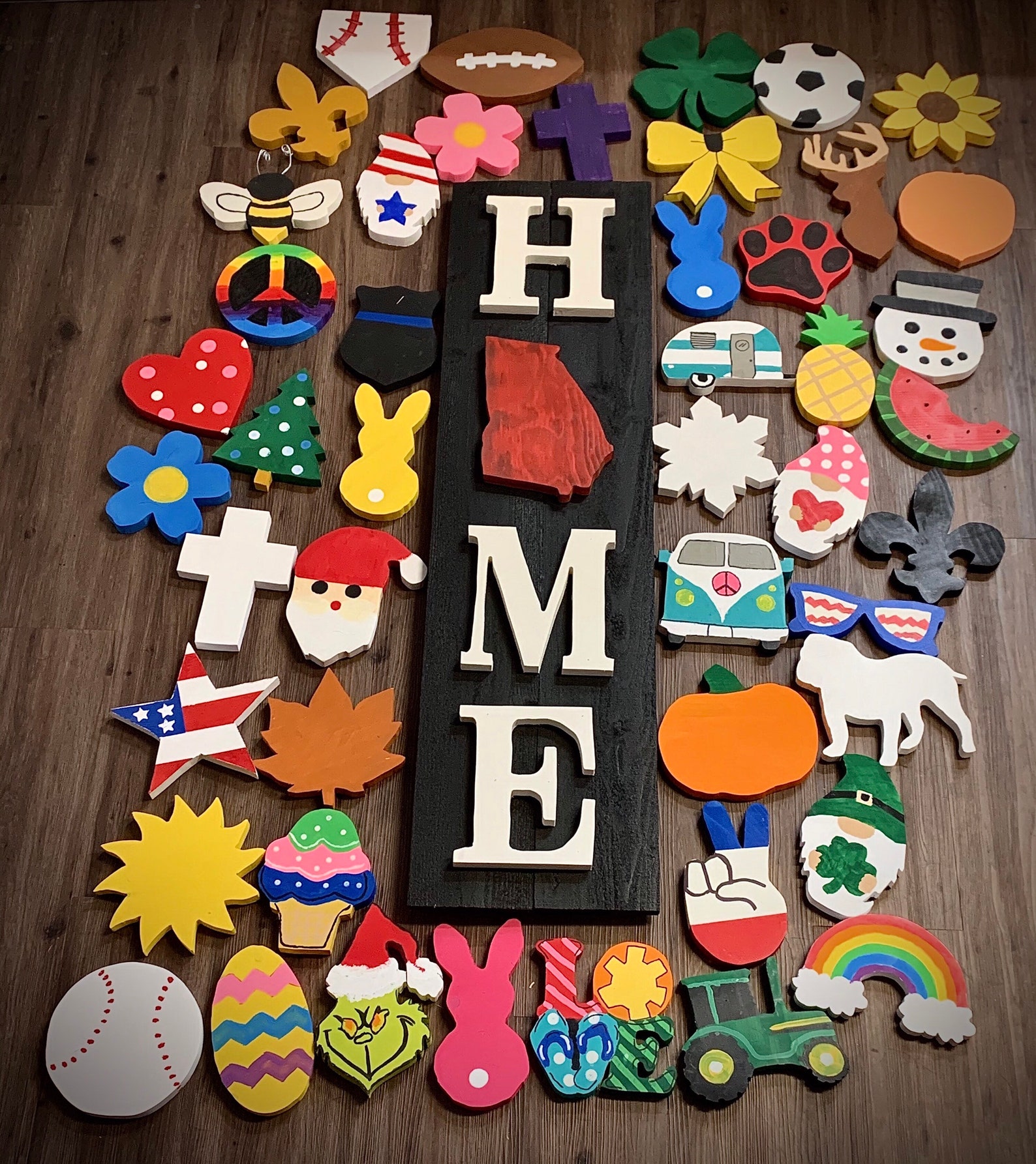 Interchange Seasonal Home Sign That is Good for Any Season Explore It ...