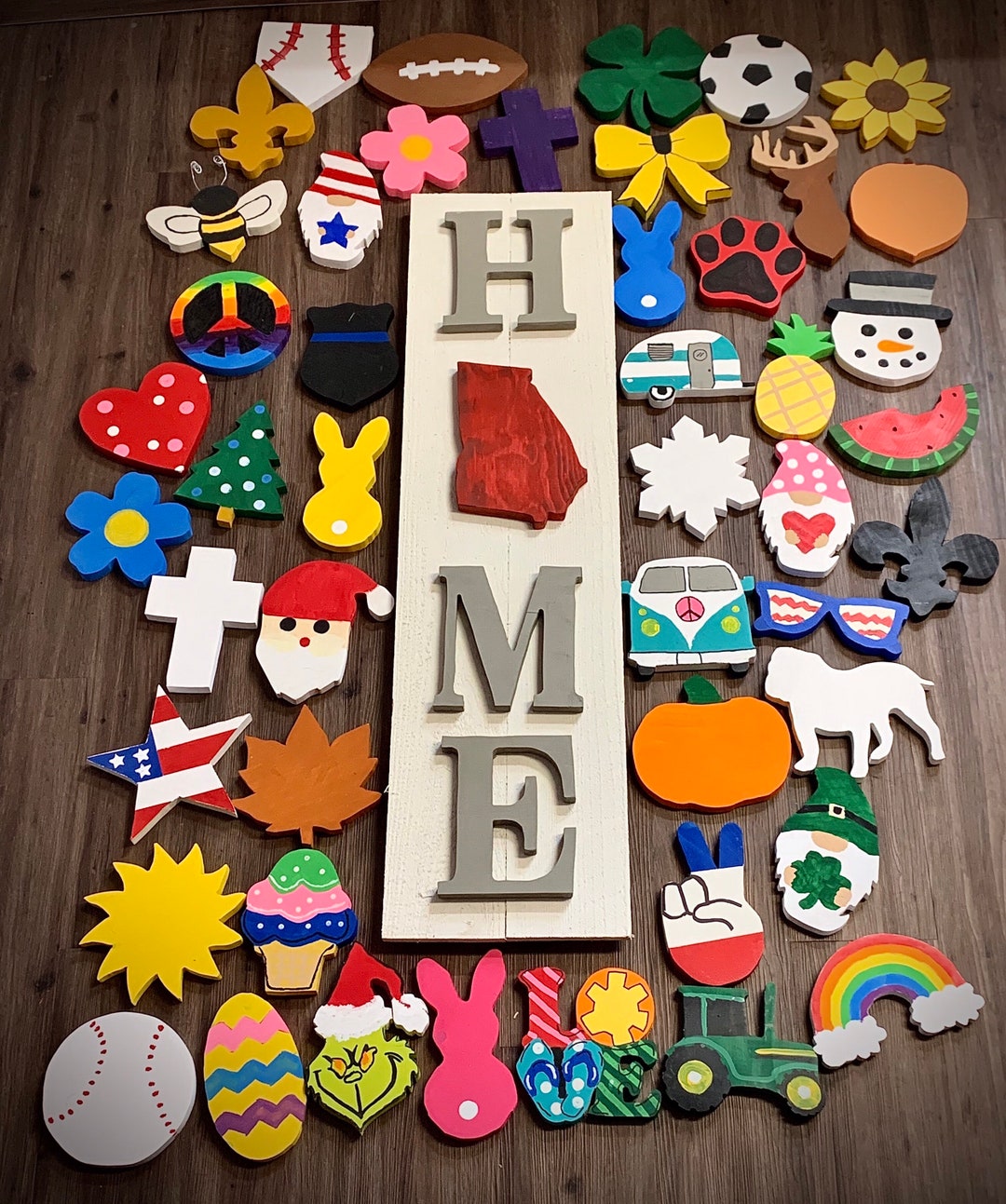 Interchangeable Seasonal Home Sign That is Good for Any Season Explore ...