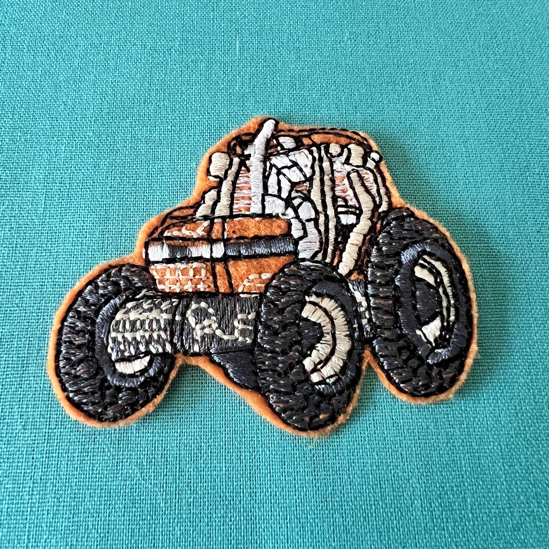 Tractor Patch Tractor Iron on Patch Iron on Patches - Etsy