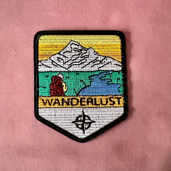 Wanderlust Patch - Etsy