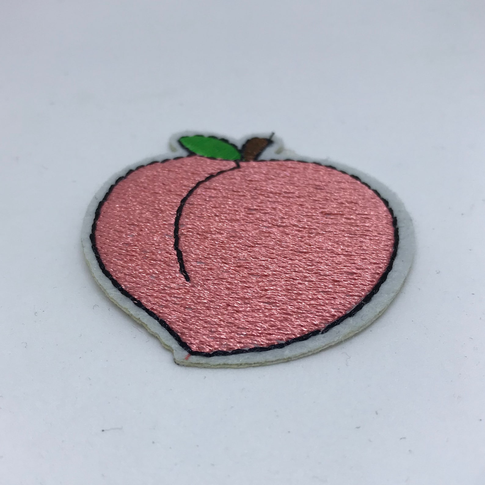 Peach Patches Peaches Iron On Patch Fruit Iron On Patch | Etsy