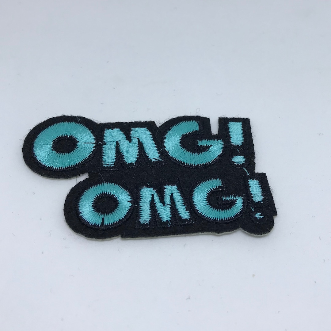 OMG OMG Patches Iron on Omg Patch OMG Iron on Patches Patches for ...