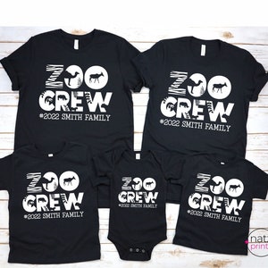 Zoo Crew Shirts, Family Matching Shirts, Zoo Trip Shirt, Safari Shirts ...