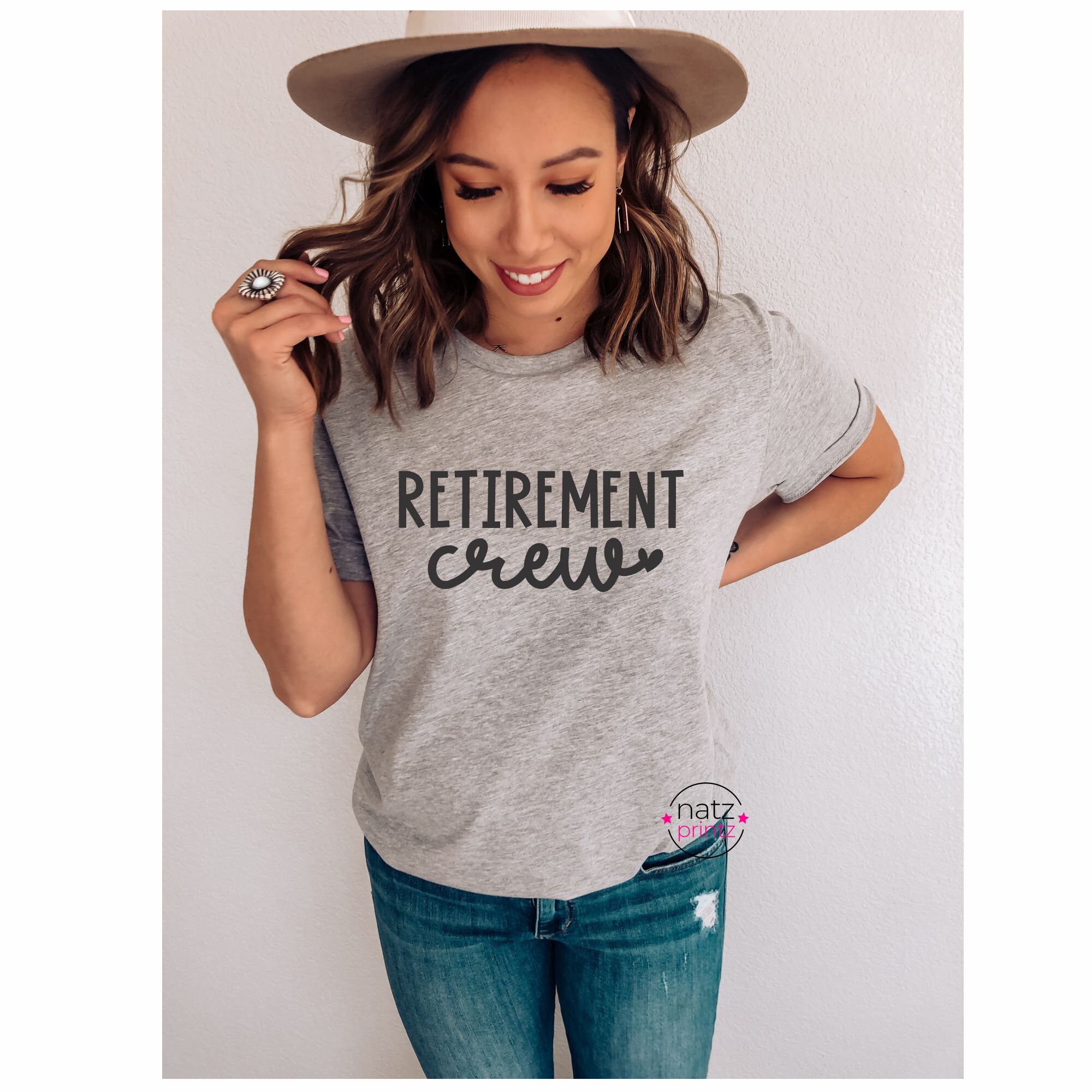 Retirement Shirts Retirement Crew Shirt Retirement Squad - Etsy